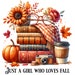 Fall Book Stack Clipart: Autumn Pumpkin Design (digital Download) - Etsy