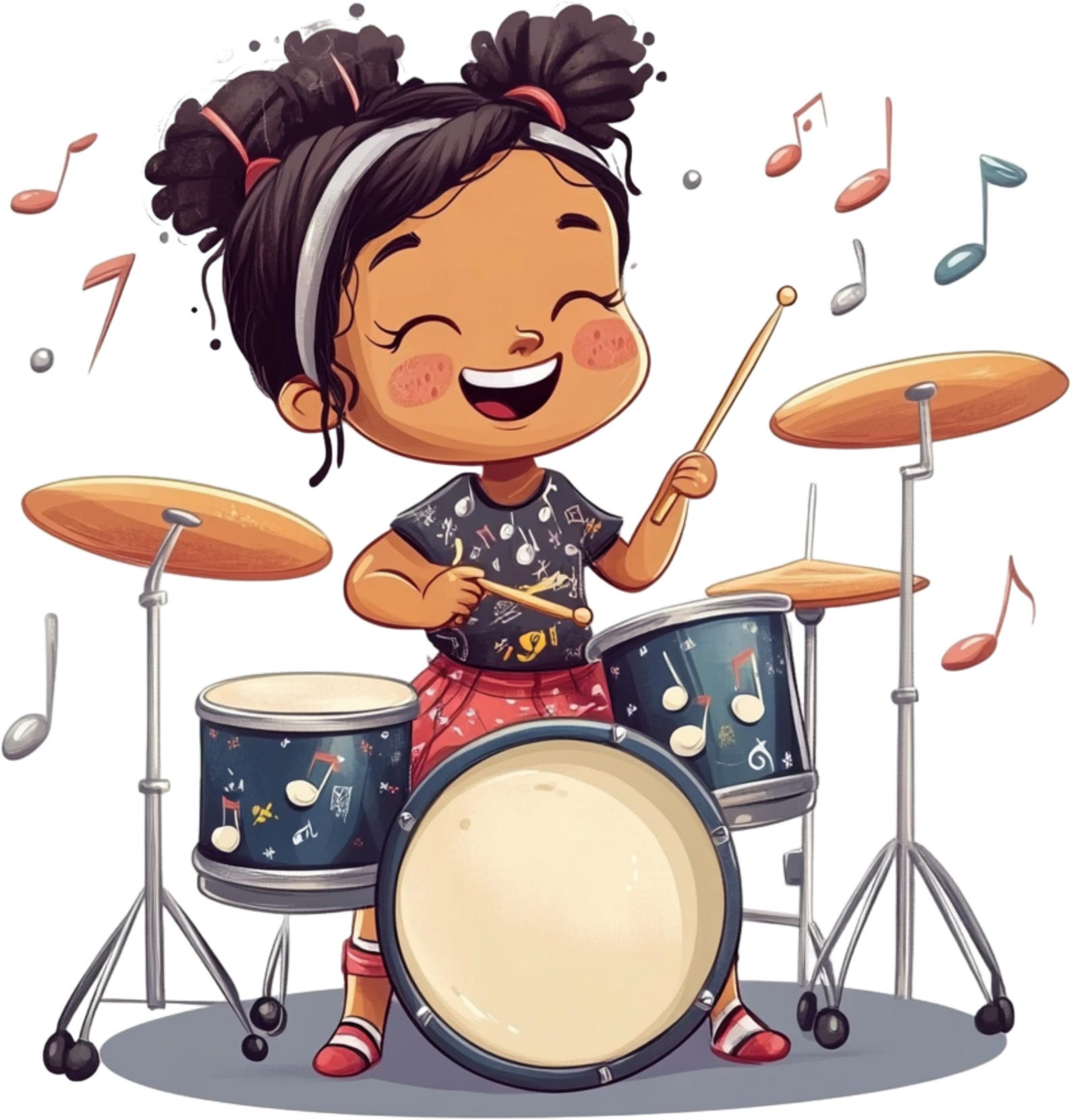 Musical Girls Clipart Bundle, Kids Music PNG (commercial Use) - Etsy
