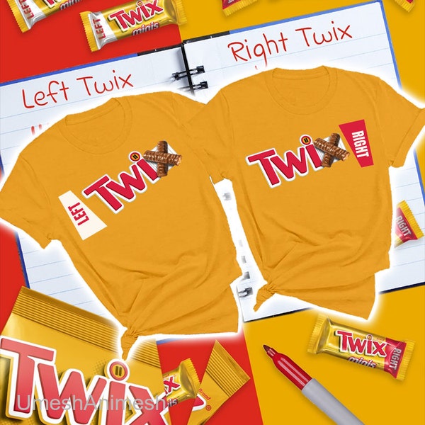 Right and Left Twix - Etsy UK