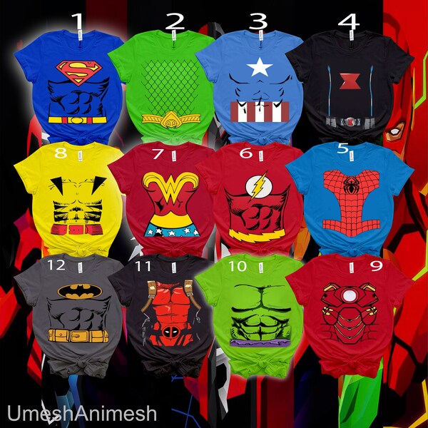 Avengers Group Costume - Etsy