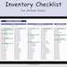 Checklist Inventory Bundle | Rental Property Furniture List | Short ...