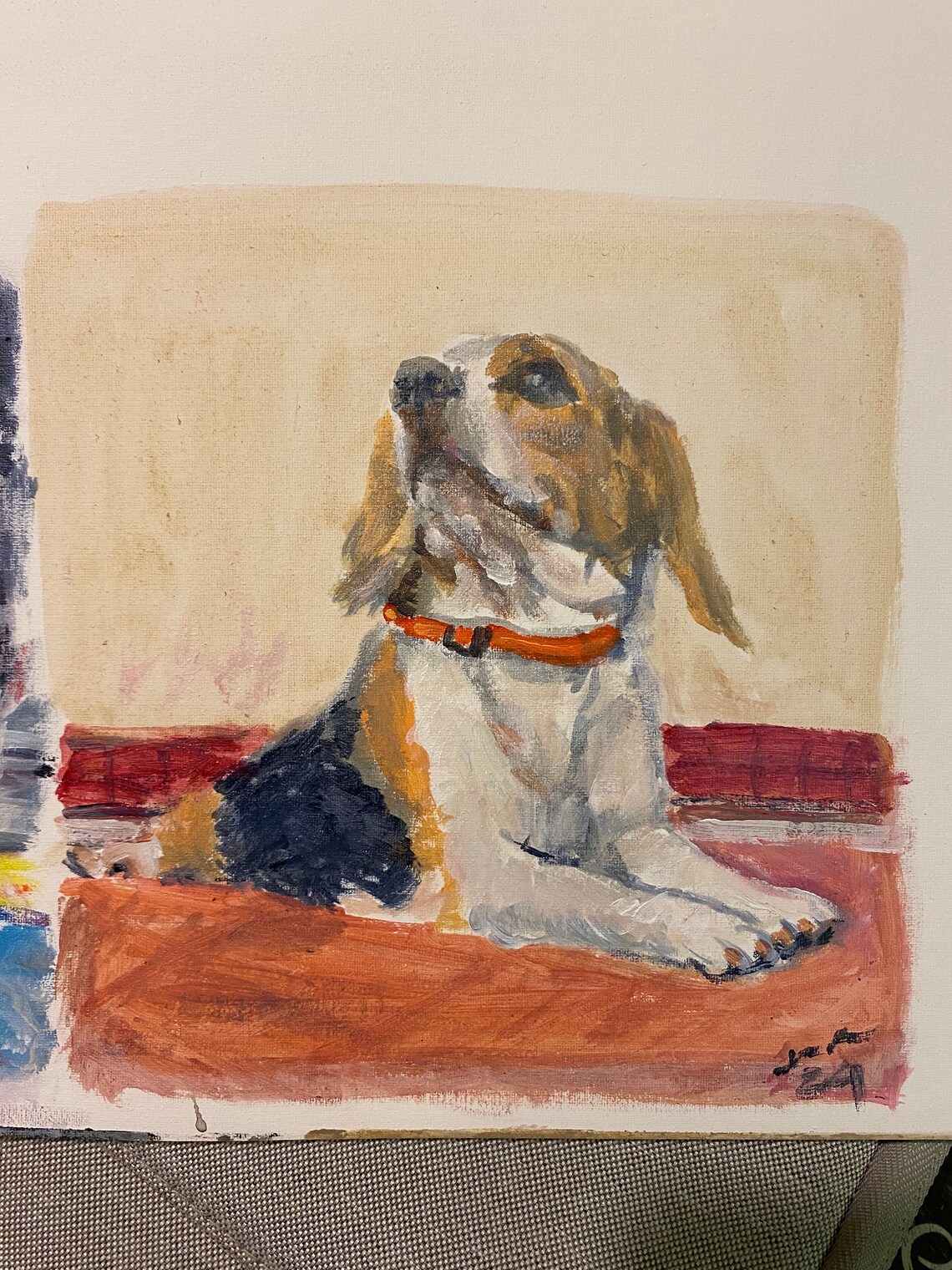 Painting by Artist, Custom Portraits , People, Dogs, Cats, Scene “ 2024 ...