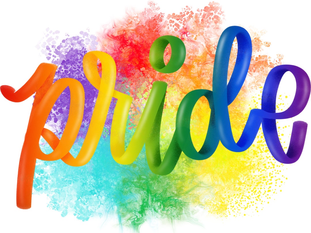 LGBTQ Pride Rainbow Transparent Png LGBT Gay Pride Rainbow Gay Festival LGBT Pride Sublimation ...