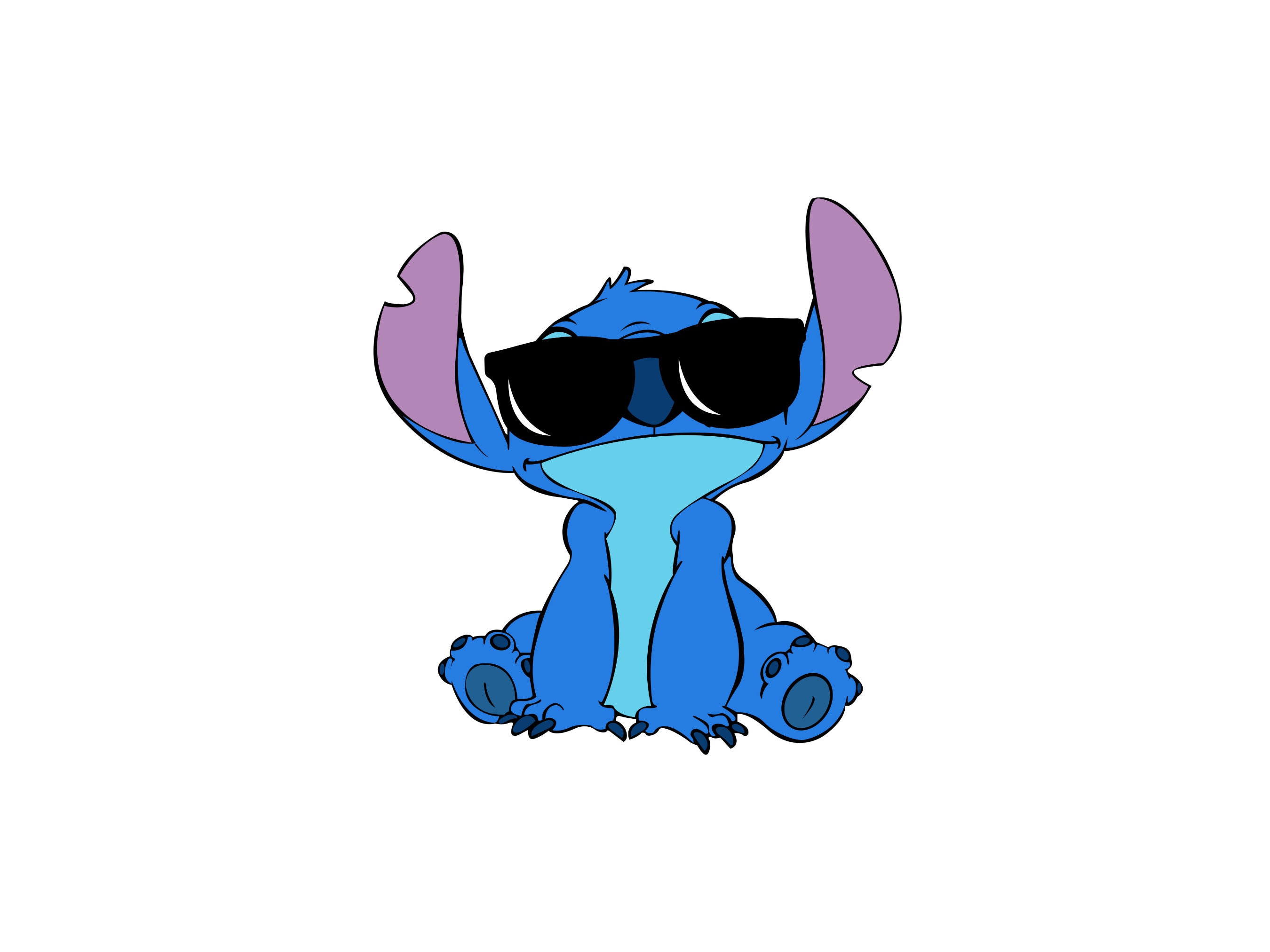 Lilo and Stitch, Stitch From Lilo and Stitch in Sunglasses Clipart PNG ...