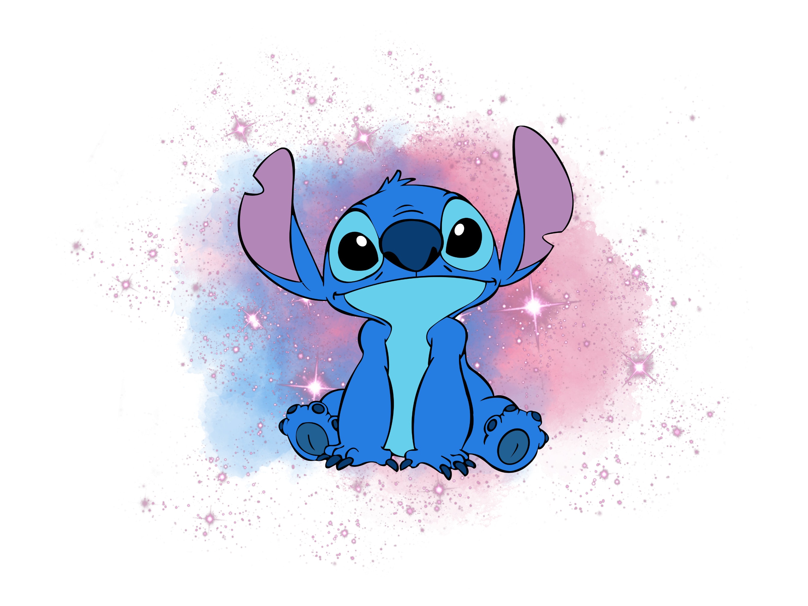 Lilo and Stitch, Stitch From Lilo and Stitch With Stars Clipart PNG ...