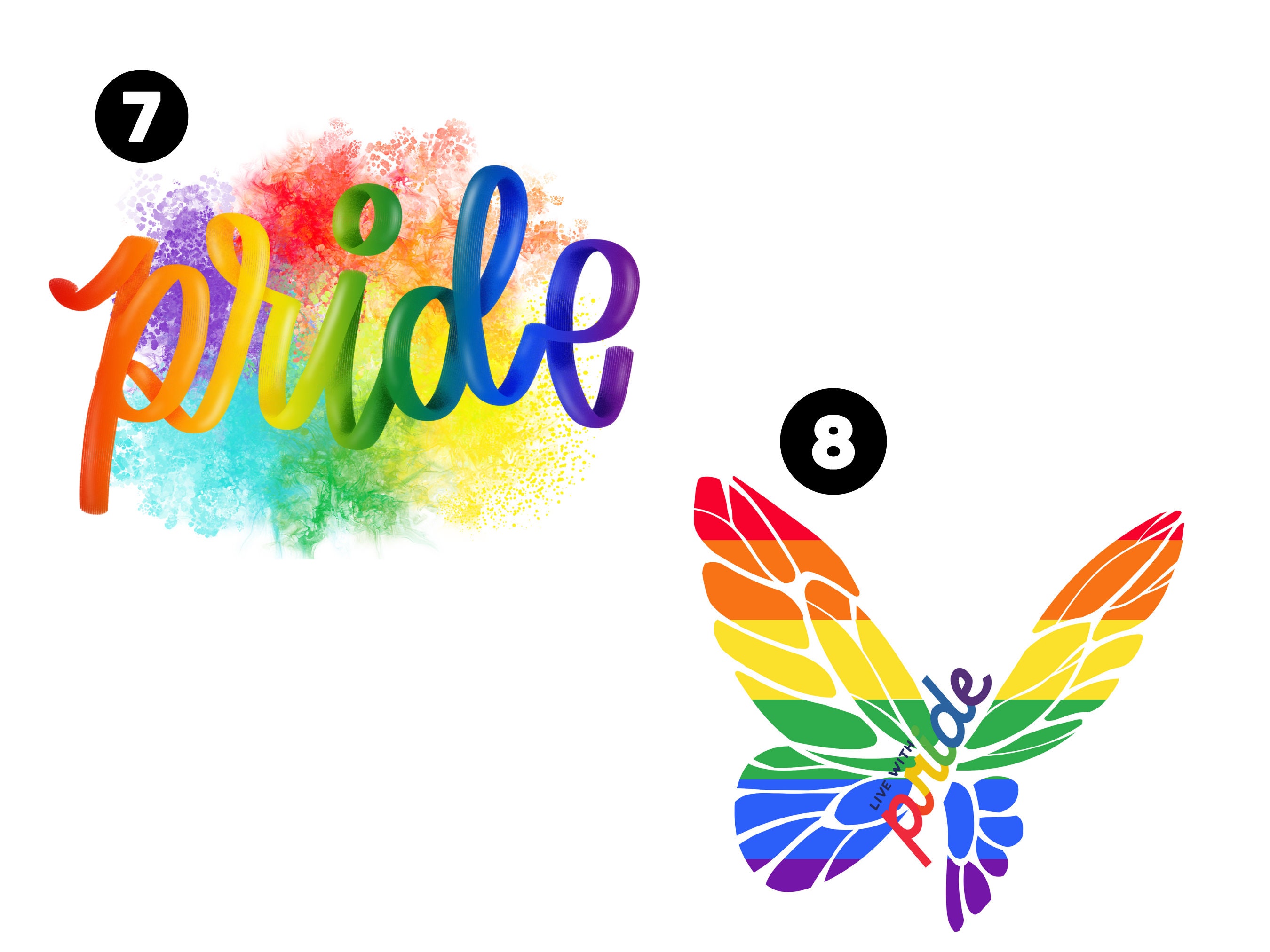 10 Pride LGBTQ Transparent Pngs + 5 Mystery Pride Pngs LGBT Gay Pride ...