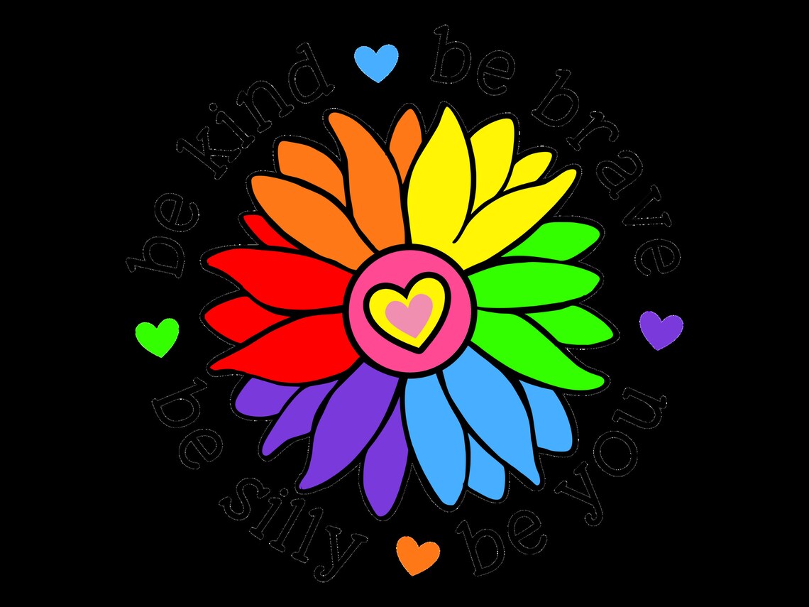 Be Kind Sunflower PNG, Positive Quote Sublimation (digital Files) - Etsy