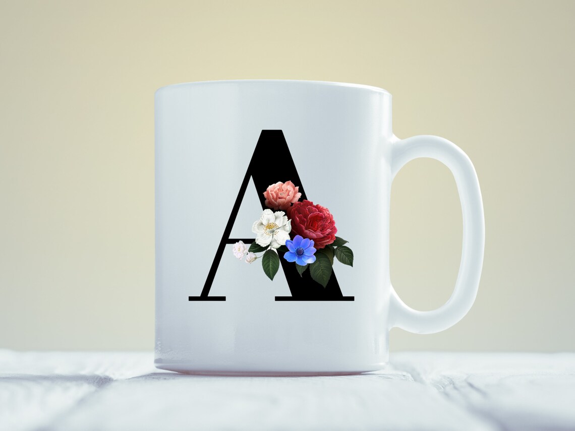 Floral Alphabet Letters A Z PNG, Letter Clipart, Transparent ...