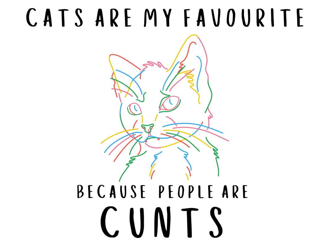 Funny Sarcastic Cat PNG, Cat Clipart, High Quality File, Humorous Funny ...