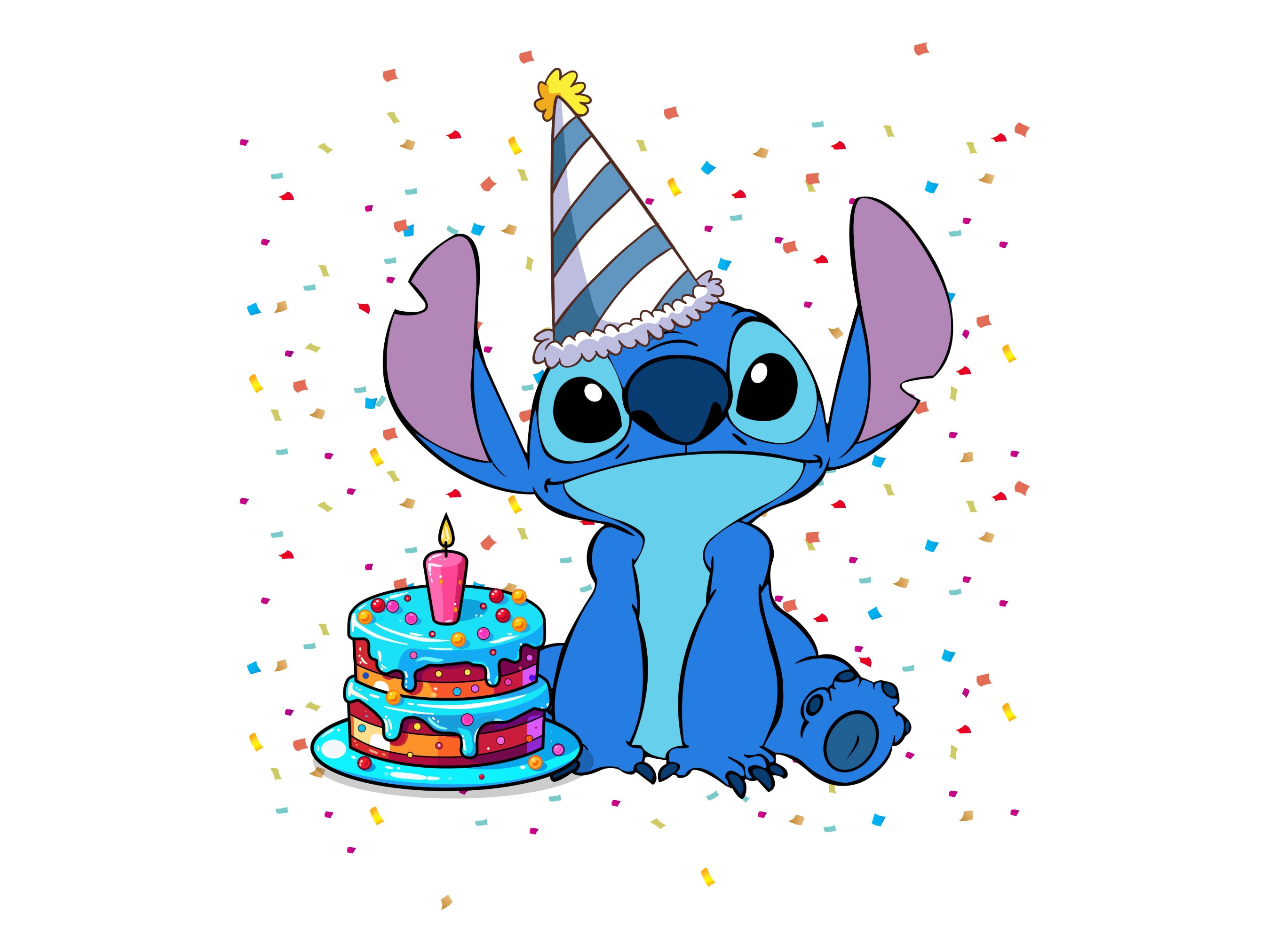 Lilo and Stitch, Stitch From Lilo and Stitch Birthday Clipart PNG, High ...
