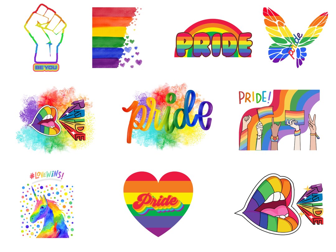 10 Pride LGBTQ Transparent Pngs + 5 Mystery Pride Pngs LGBT Gay Pride Rainbow Gay Festival LGBT ...