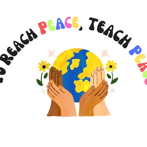 Peace Clipart, PNG, Transparent, Sublimation, Digital Files, Instant ...