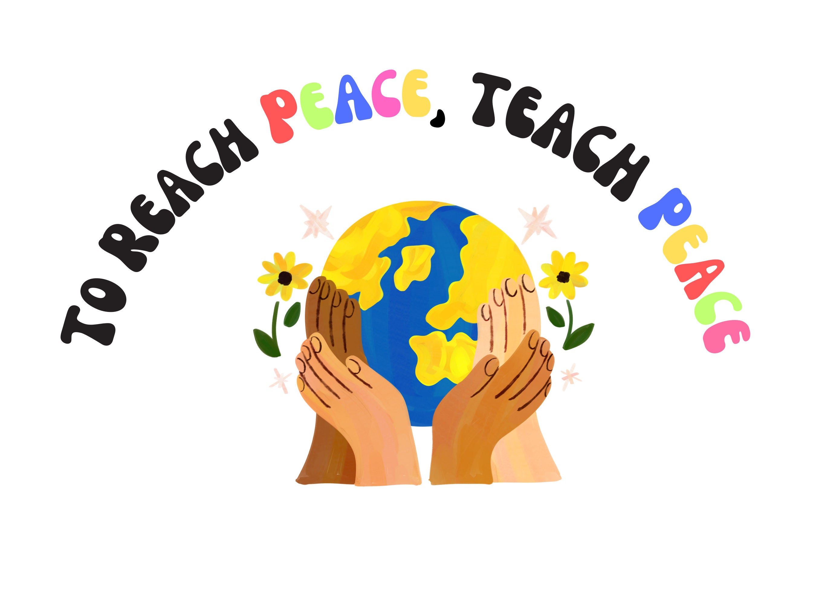 Peace Clipart PNG Transparent Sublimation Digital Files - Etsy