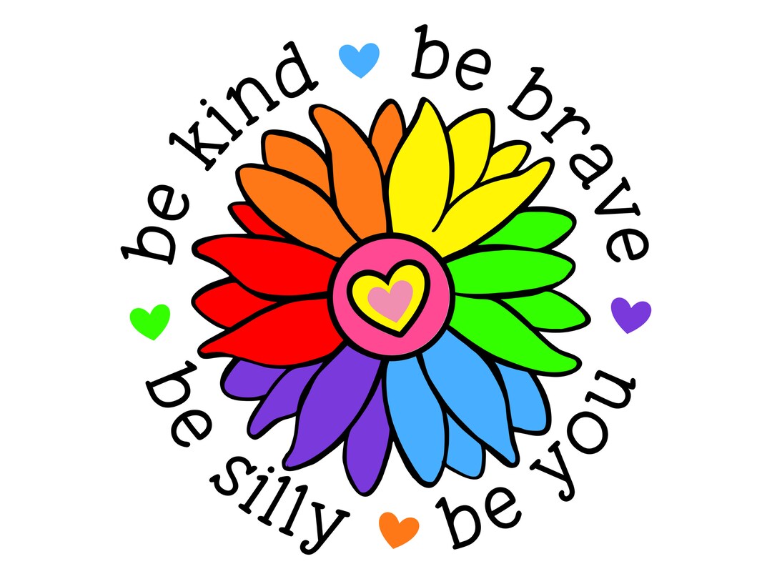 Be Kind Sunflower PNG, Positive Quote Sublimation (digital Files) - Etsy