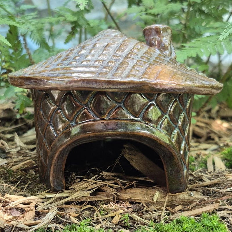 Toad House for Garden - Etsy
