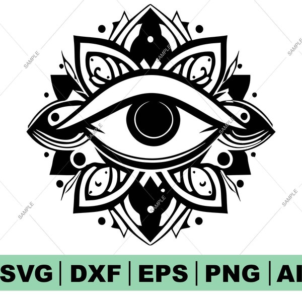 Mystic Eye Svg - Etsy