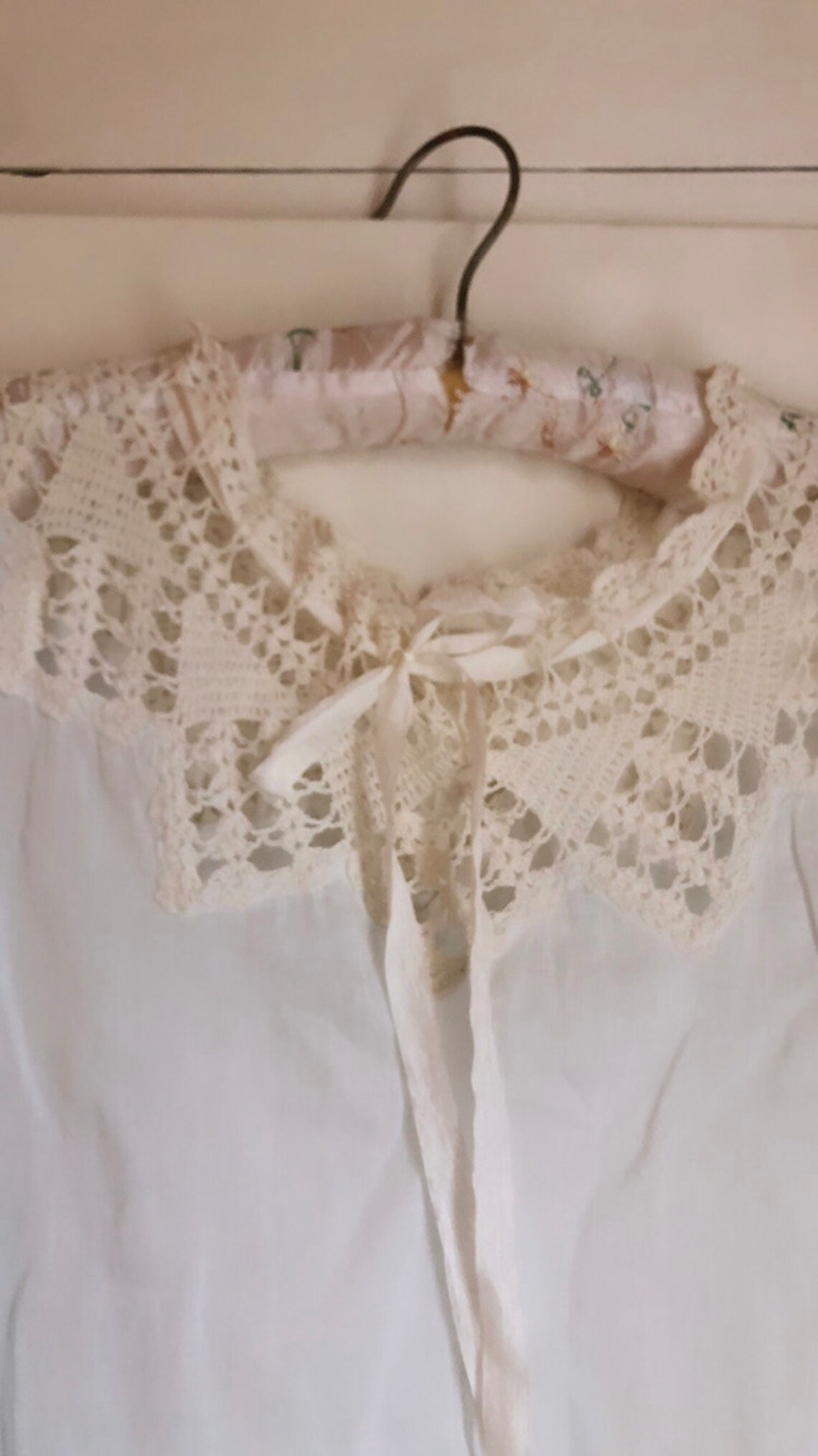 Beautiful Antique Edwardian 1910s 19th Century 1900s Pale Blue Cotton ...