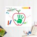 First Day of Kindergarten Printable, Handprint Children's Craft ...
