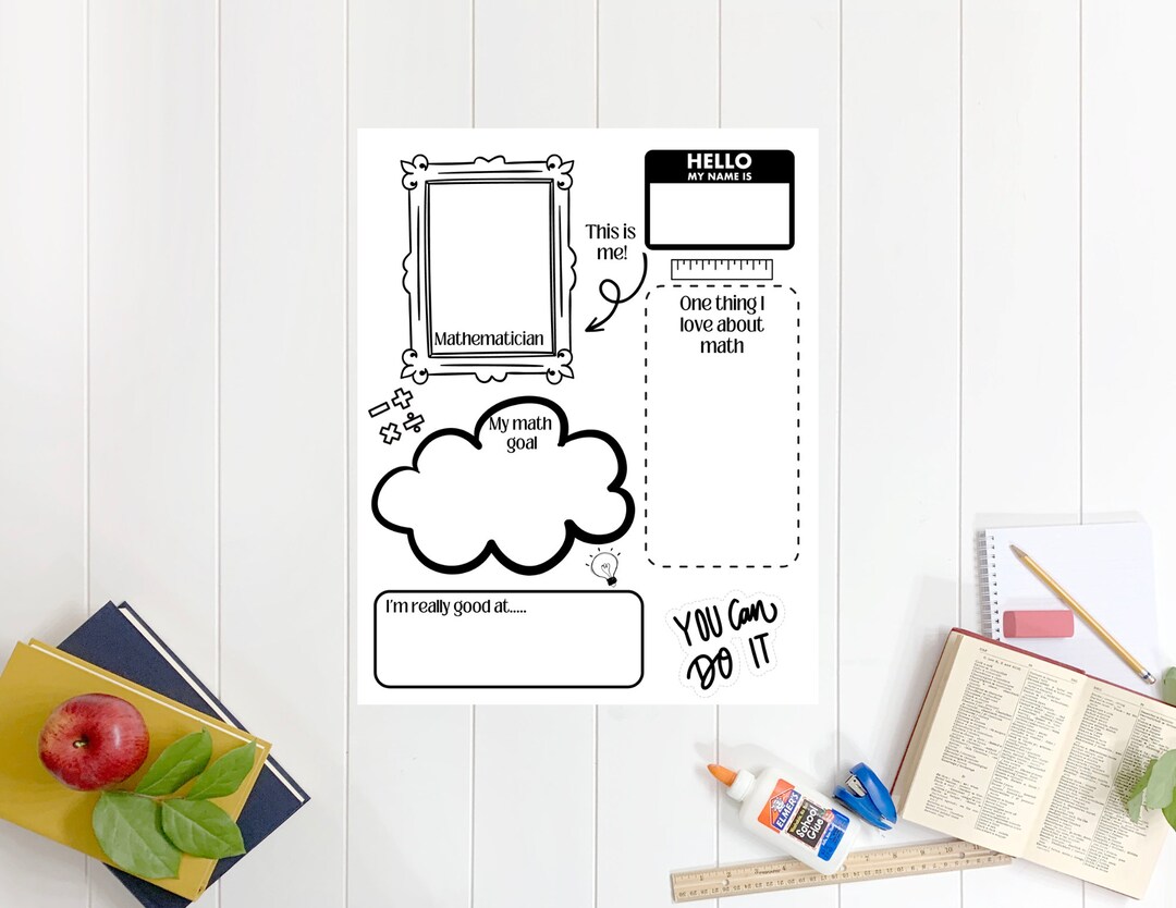 Math School Printable, Instant Download Math Worksheet, Math Homeschool ...