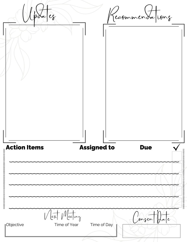 Printable Special Education IEP Template, IEP Meeting Prep Binder, IEP ...