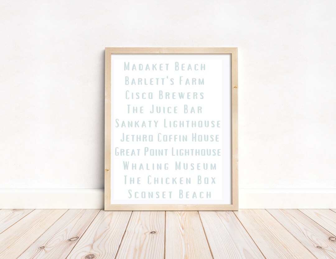 Nantucket, Nantucket Island Wall Art, Nantucket Sound, Sconset, the ...
