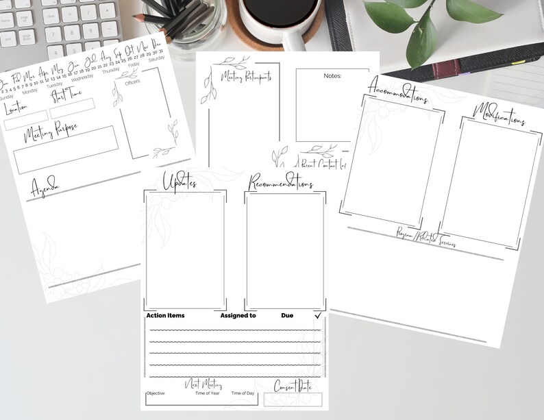 Printable Special Education IEP Template, IEP Meeting Prep Binder, IEP ...