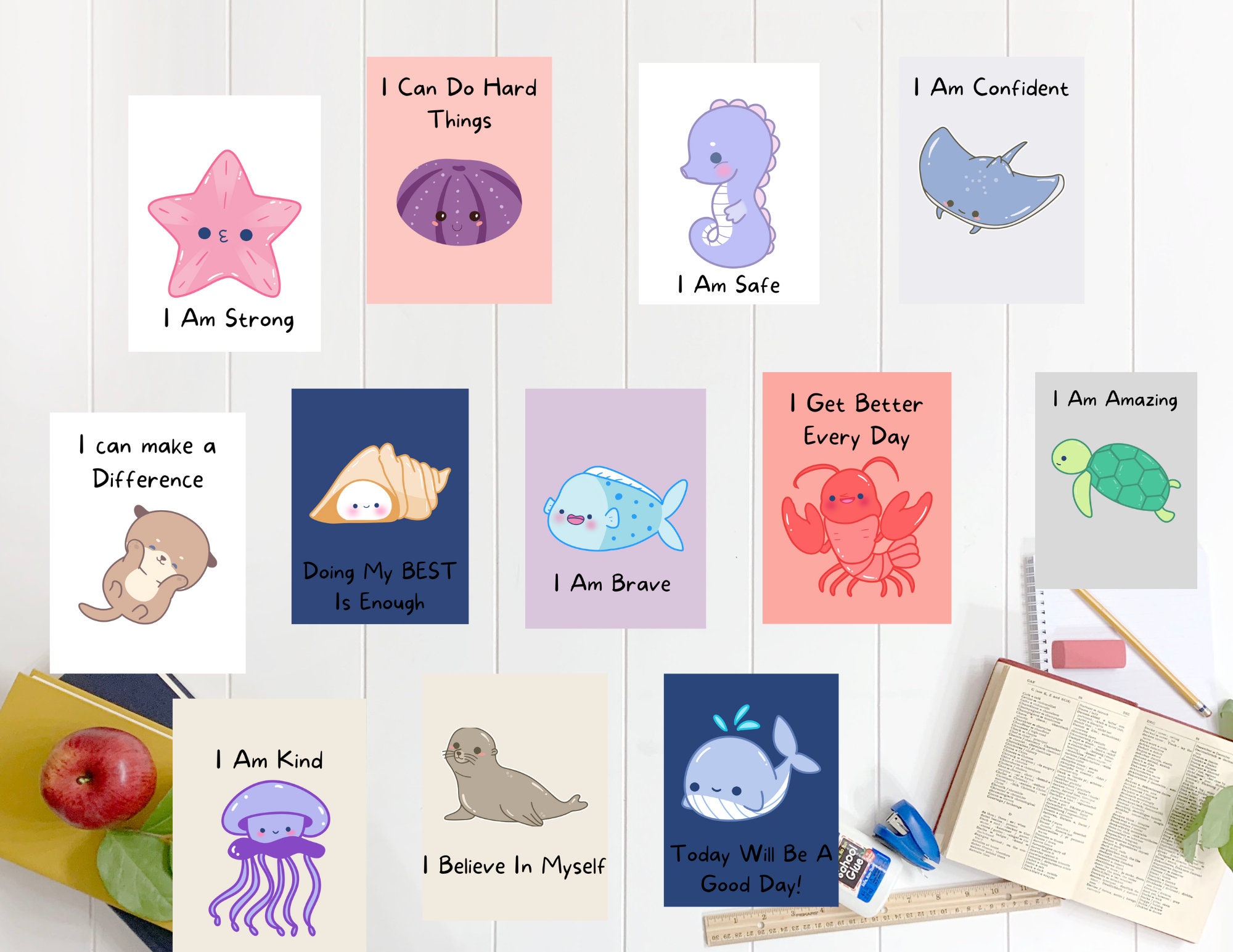 Affirmation Cards, Affirmation, Positivity, Activity, Mental Health ...