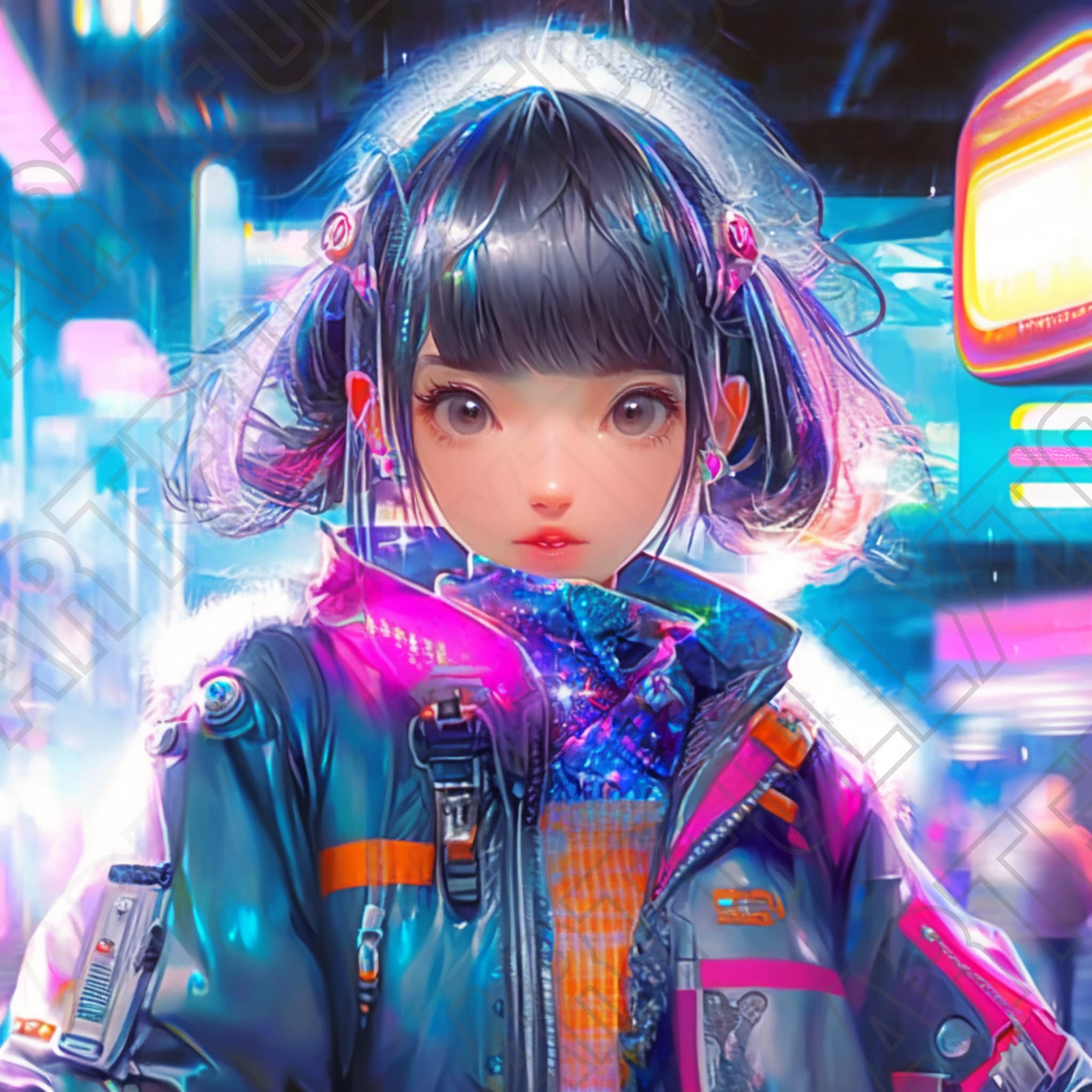 Futuristic Anime Guy