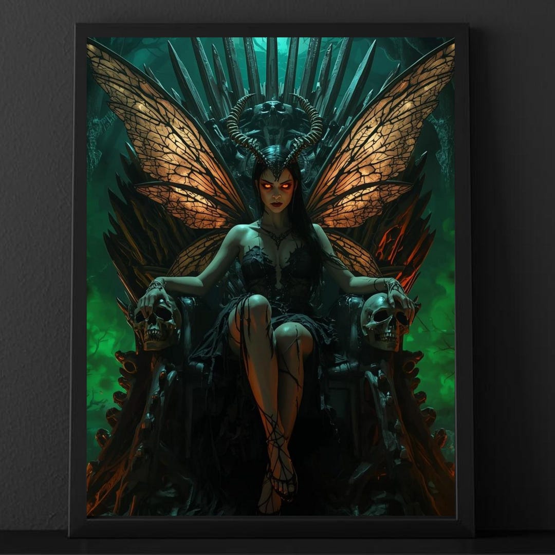 Tinker Hell Adventures: Pixie Queen of Bones - Spooky Gothic Fairy ...