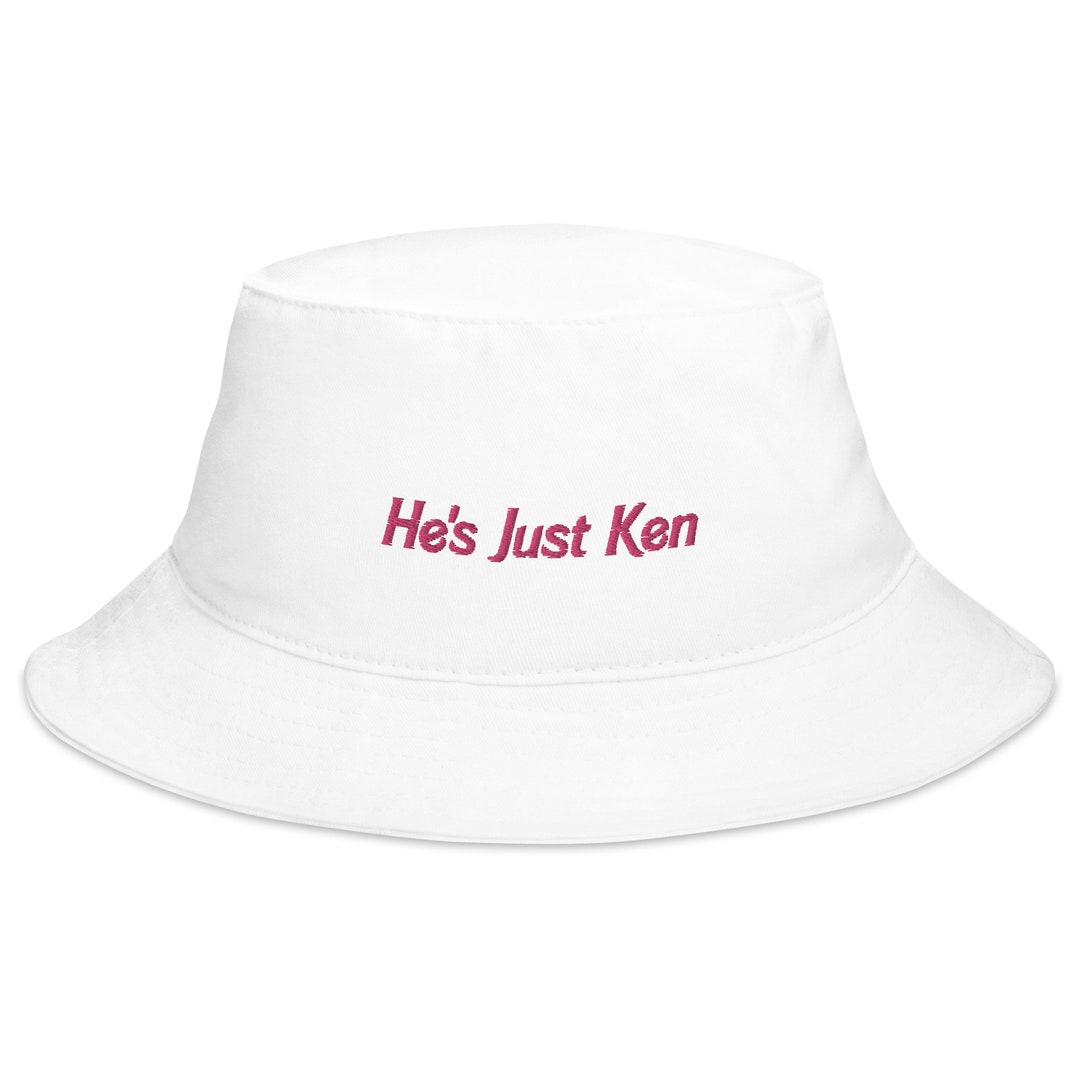 He's Just Ken Bucket Hat Summer Hat Bucket Hat Barbie Hat Movie Hat ...