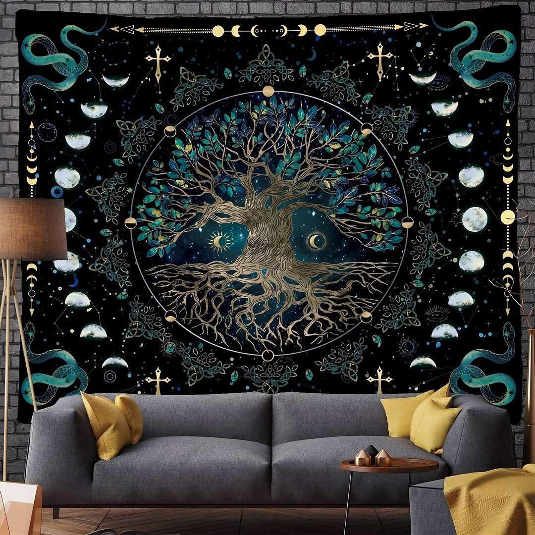 Tree of Life Tapestry Tree Tapestry Life Tree Tapestry Wall - Etsy UK