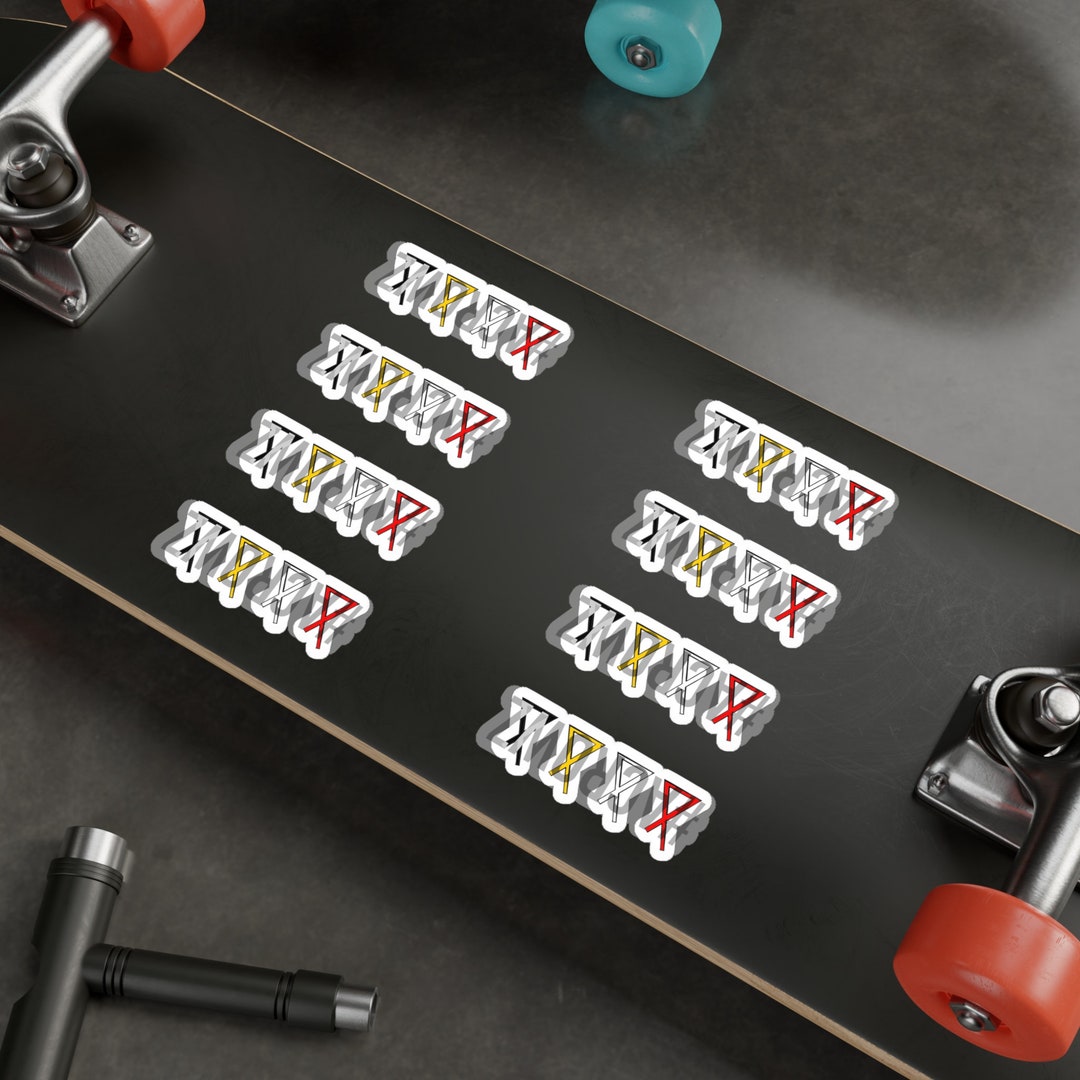 Acrowz Kiss-cut Vinyl Decals - Etsy