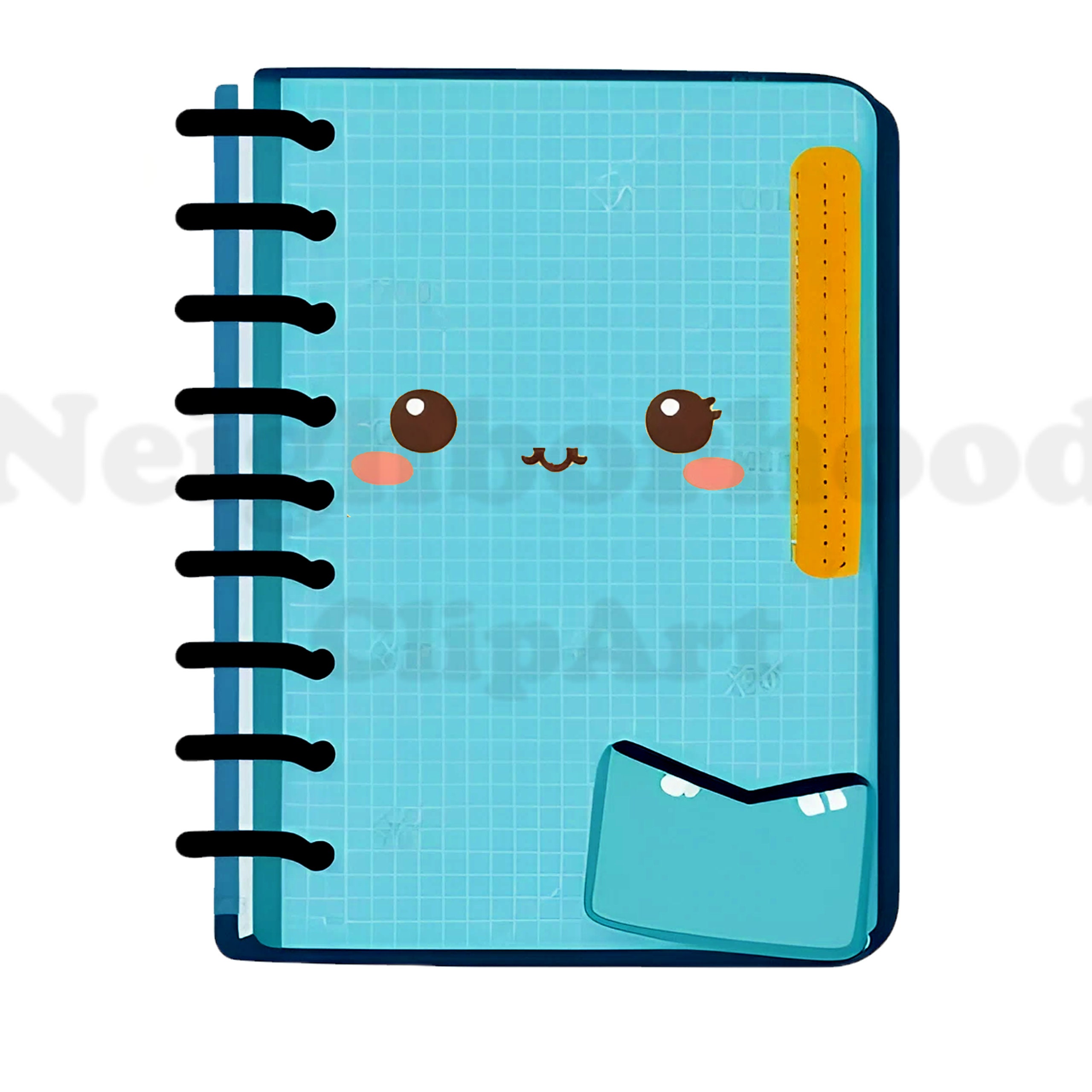 Cute School Supplies Clipart - 19 Images 2048x2048 PNG - Pencils, Books ...