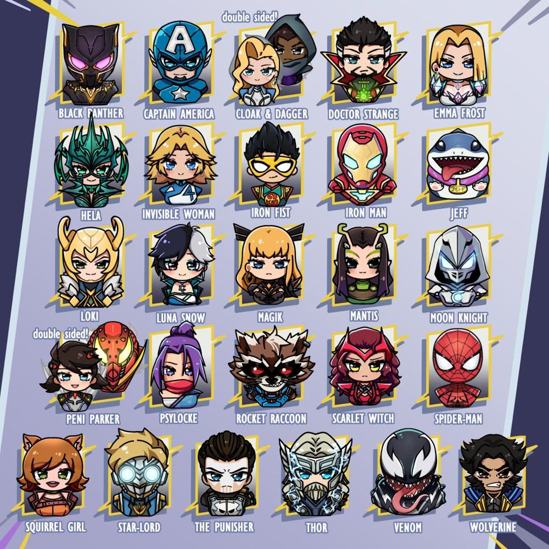 Rivals Acrylic Charms - Etsy