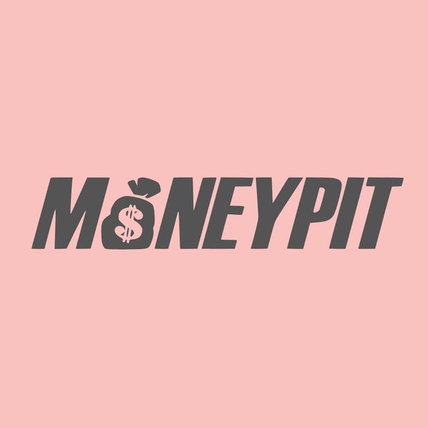 Money Pit Car Decal - Etsy