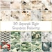 Japandi Seamless Patterns Digital Pack, Minimalist & Zen Home Design ...