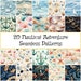 Nautical Adventure Digital Paper Pack, Seamless Maritime Patterns for ...