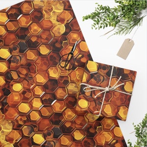 Sunflower Honey Bees Seamless Patterns - Digital Paper Pack Gold Honey ...