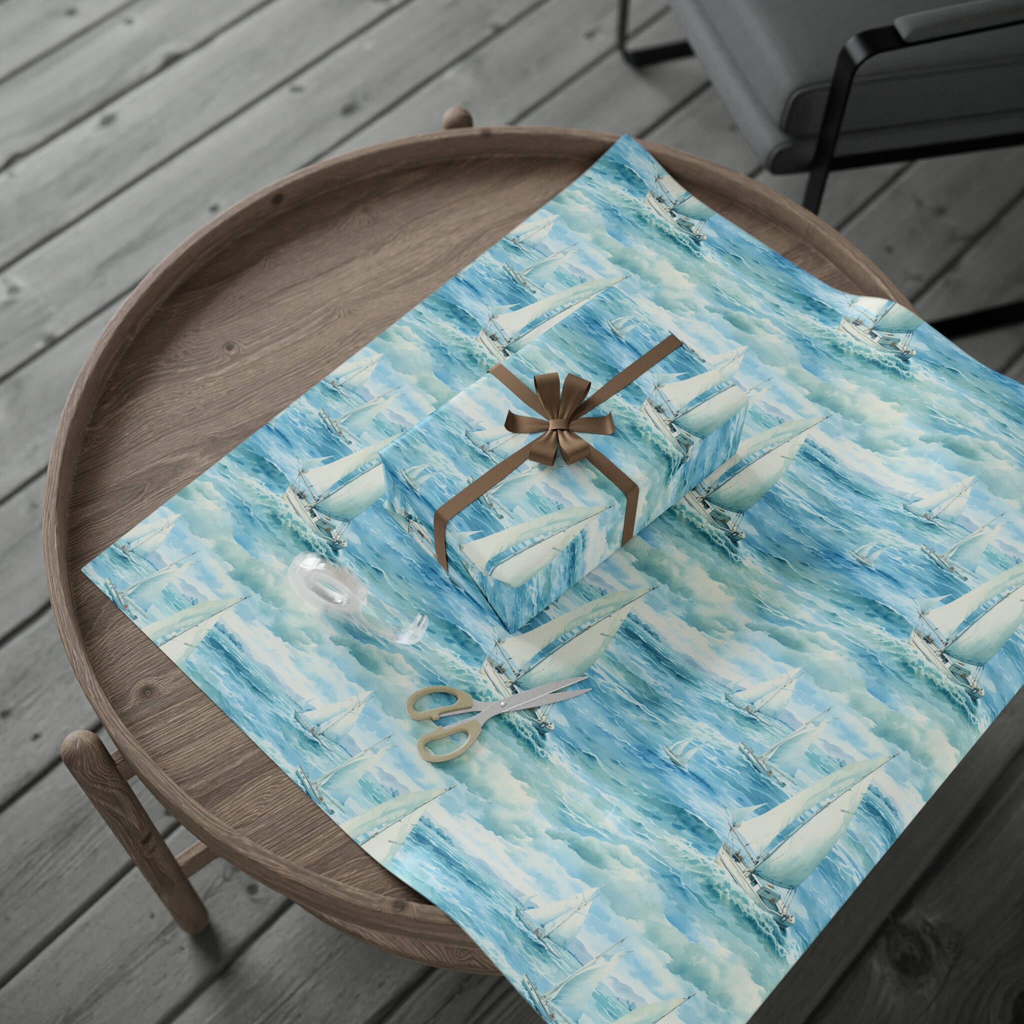 Nautical Adventure Digital Paper Pack, Seamless Maritime Patterns for ...