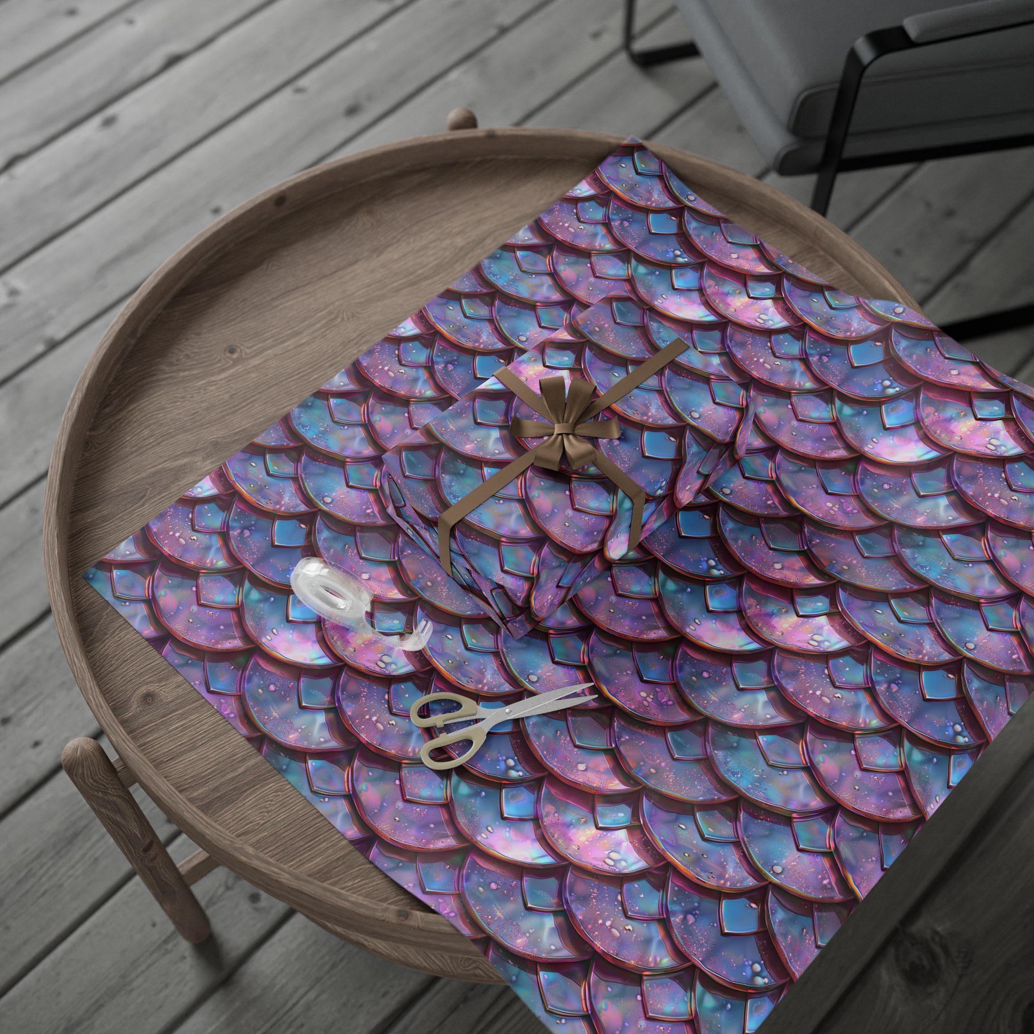 Mermaid Skin Seamless Patterns Collection, Vibrant Ocean-inspired ...