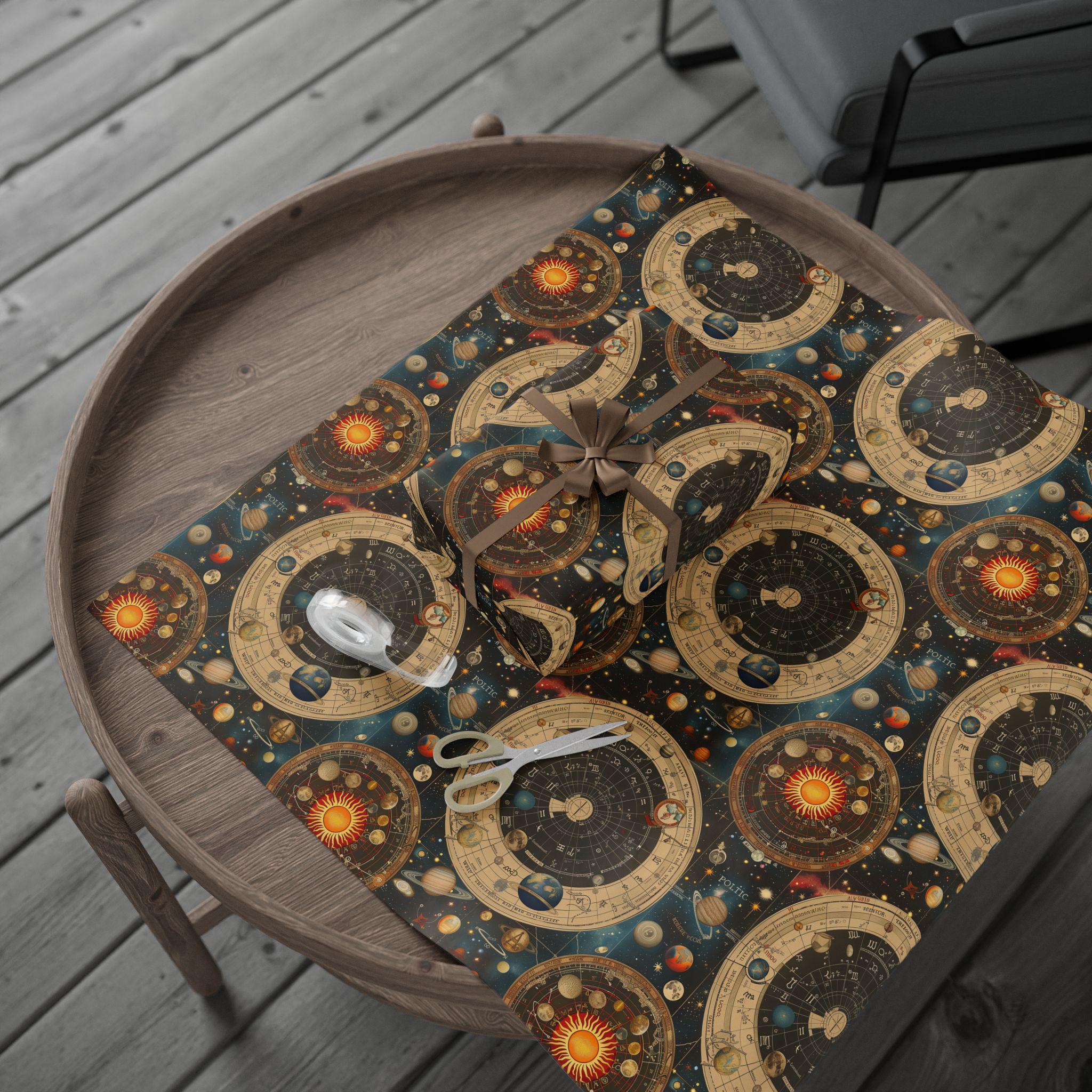 Vintage Celestial Maps Pattern Set, Beautiful Seamless Designs for Home ...
