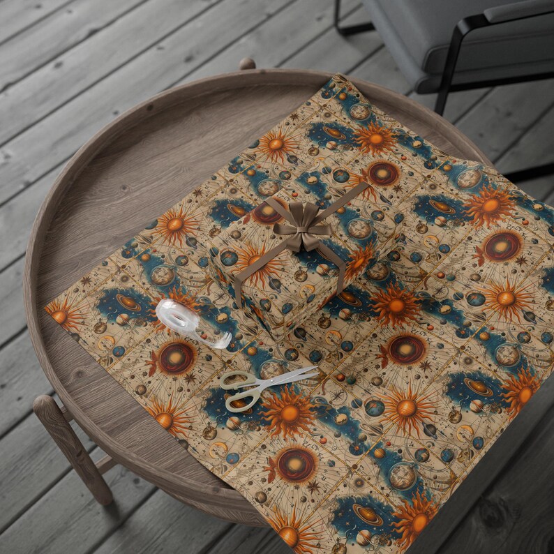 Vintage Celestial Maps Pattern Set, Beautiful Seamless Designs for Home ...
