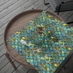 Mermaid Skin Seamless Patterns Collection, Vibrant Ocean-inspired ...