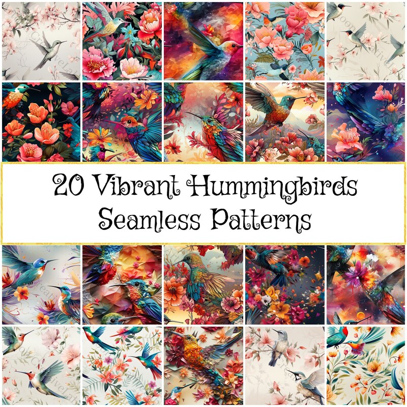 Hummingbird Fabric - Etsy