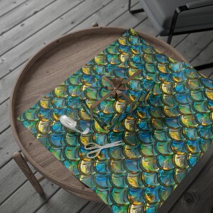 Mermaid Skin Seamless Patterns Collection, Vibrant Ocean-inspired ...