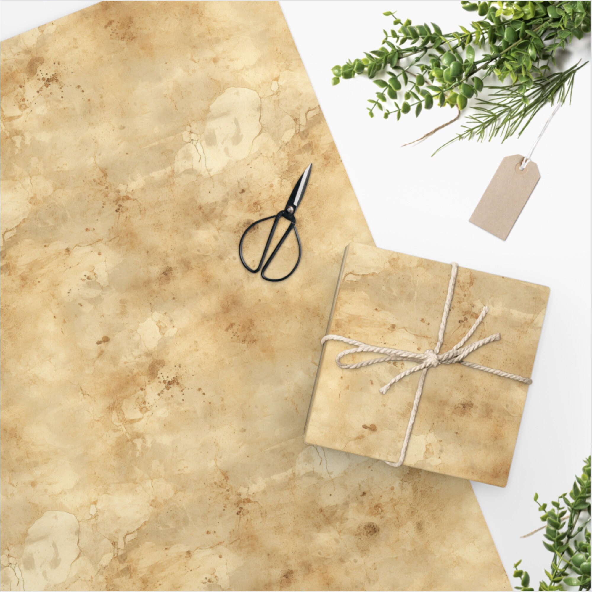 Antique Style Digital Paper Pack, Seamless Vintage Paper Pattern, Ideal ...