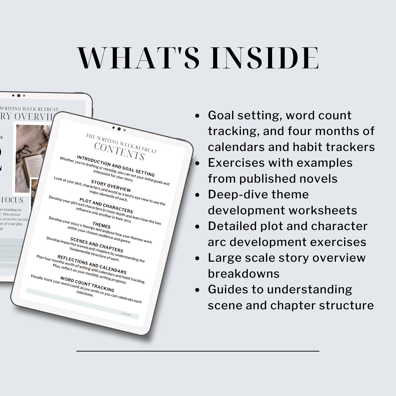 Story Development Workbook - Etsy