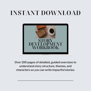 Story Development Workbook - Etsy