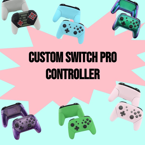 Custom Nintendo Switch Pro Controller - Etsy