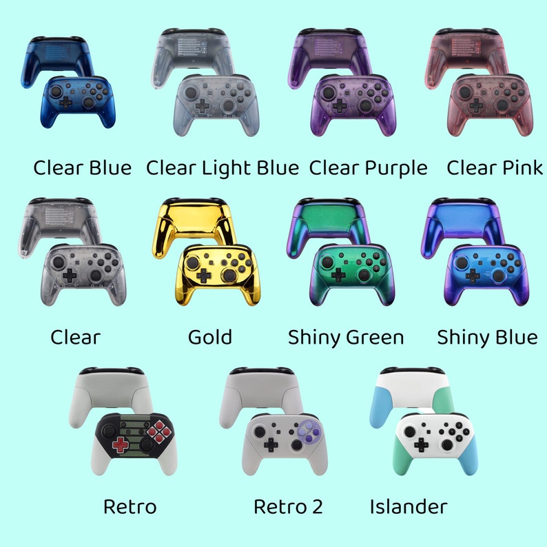 Custom Nintendo Switch Pro Controller - Etsy